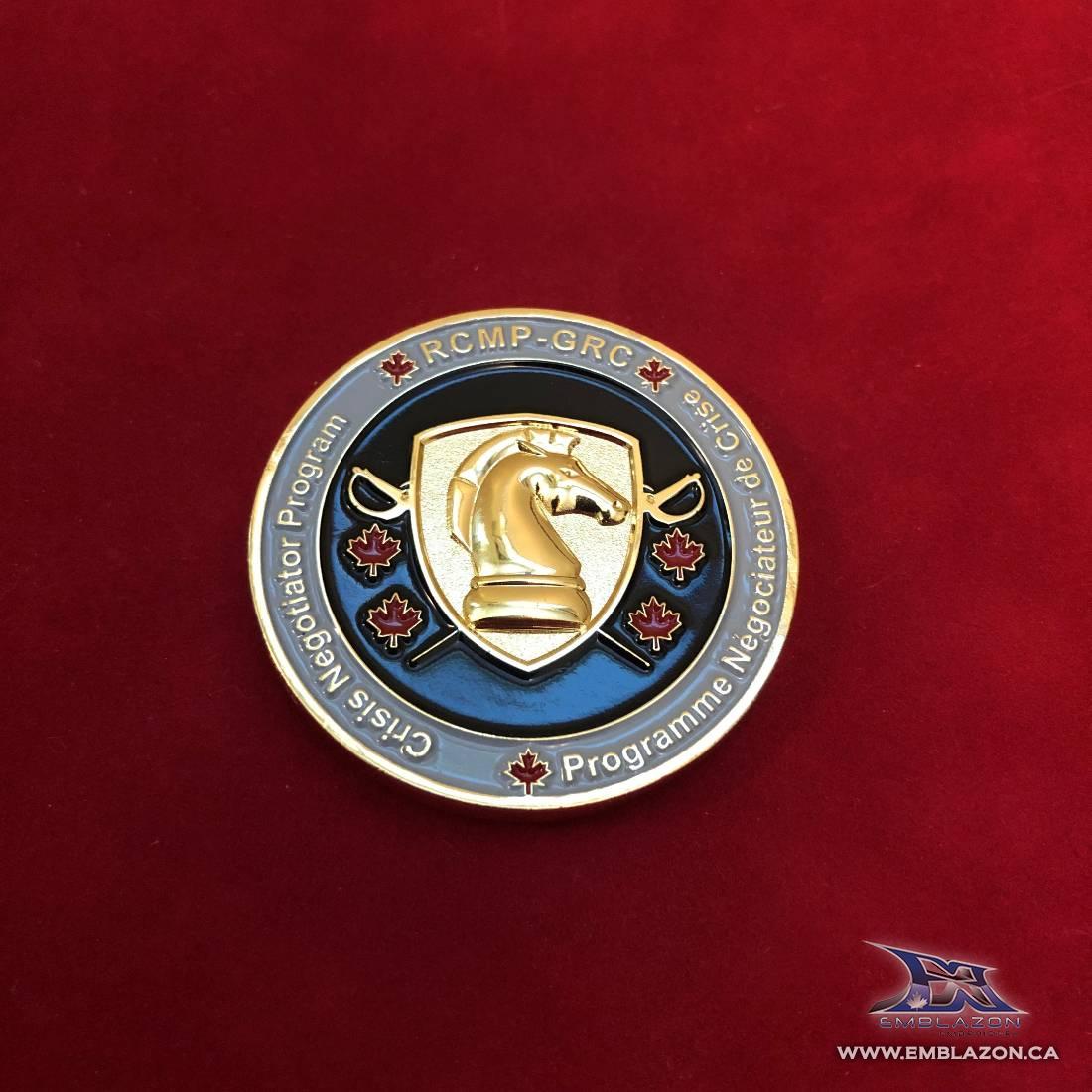 EE-6994 - RCMP Critical Team Negotiator Coin | Miscellaneous and ...